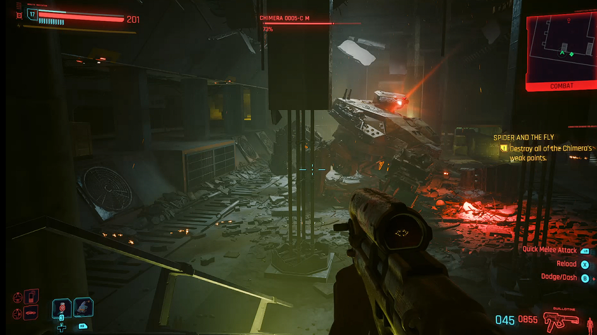 How to Beat the Chimera in Cyberpunk 2077: Phantom Liberty - Twinfinite