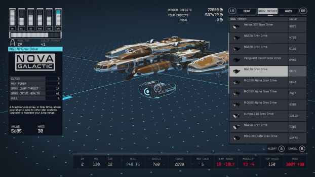 Where to Get Nova Galactic Ship Parts in Starfield - Twinfinite
