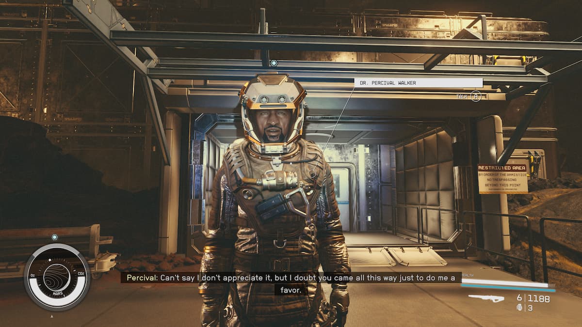 How to Find Percival in Delivering Devils in Starfield - Twinfinite