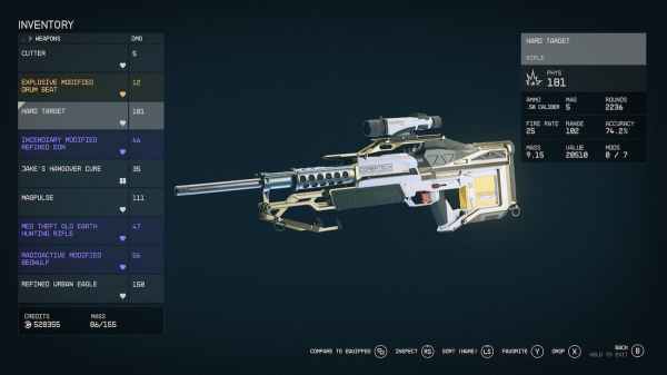 How to Get the Hard Target Sniper Rifle in Starfield - Twinfinite