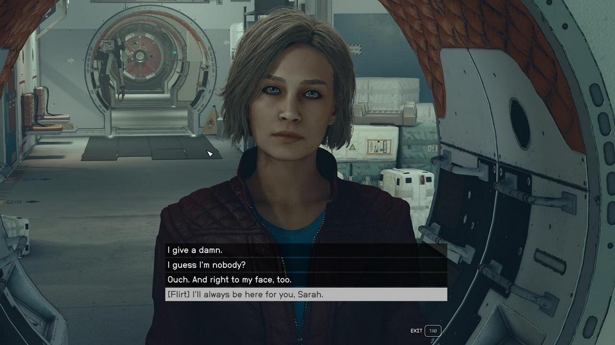 How to Romance Sarah Morgan in Starfield - Twinfinite