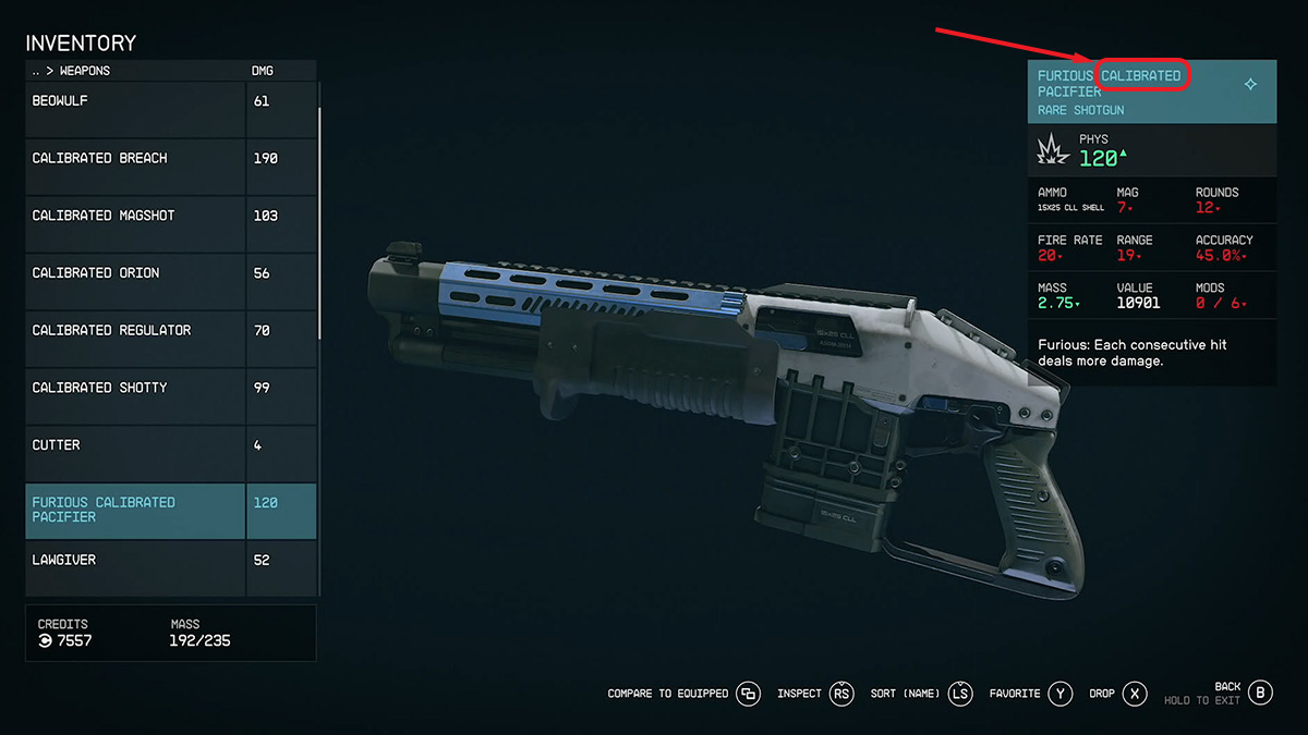 How to Get Superior Weapons & Armor in Starfield - Twinfinite