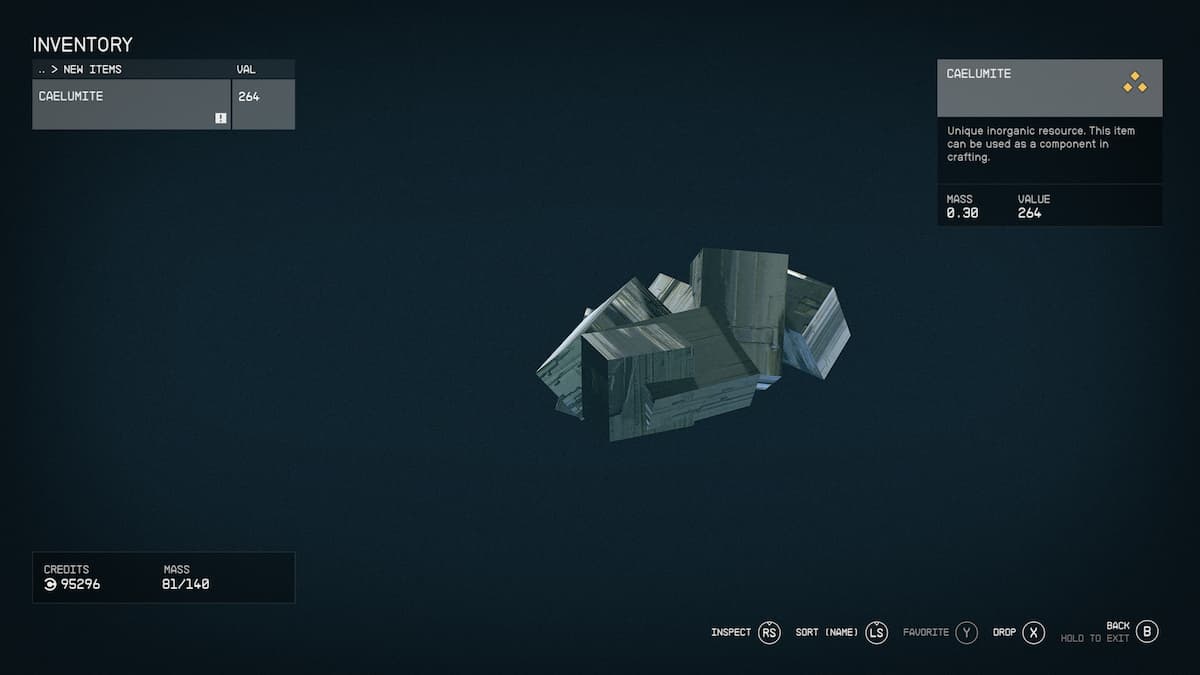 Where to Find Caelumite in Starfield - Twinfinite