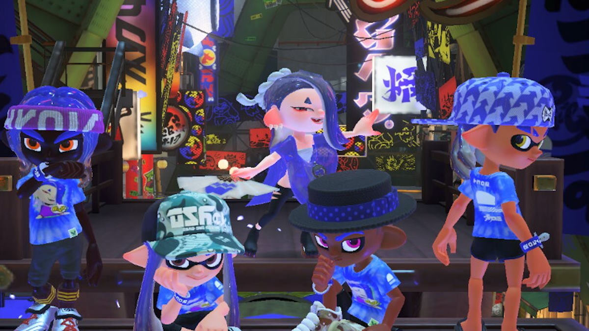 Who won the anniversary Splatfest: Shiver, Frye, or Big Man?