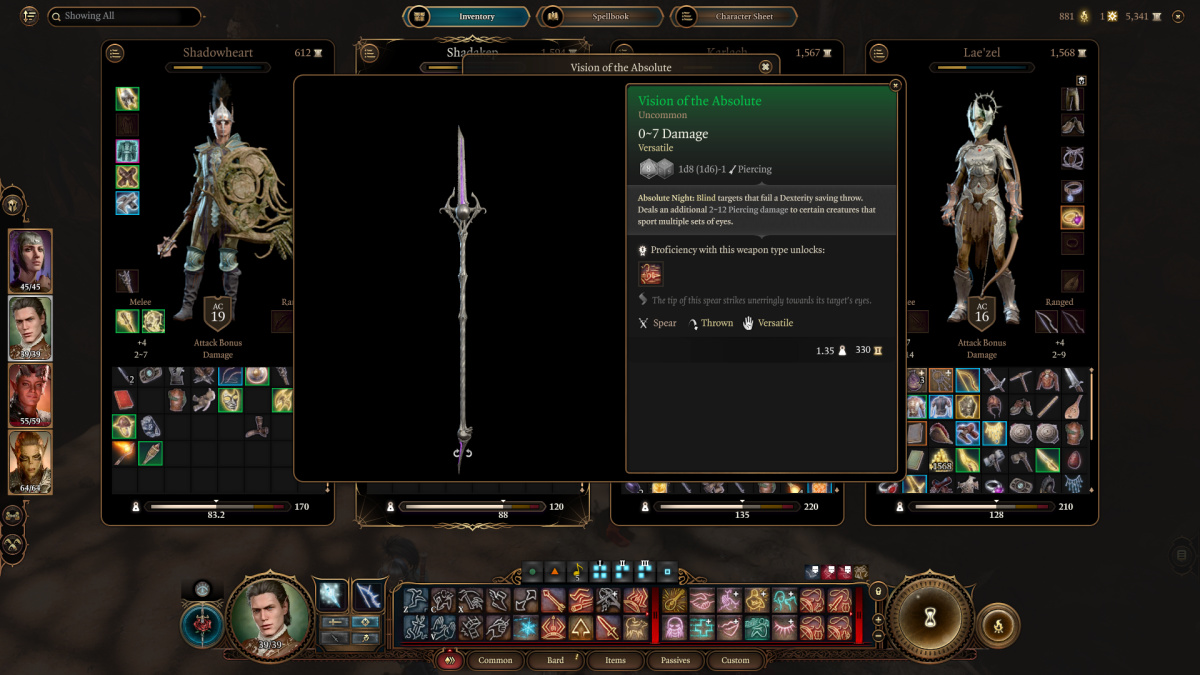 10 Best Weapons You Can Find Early in Baldur's Gate 3 (BG3) - Twinfinite