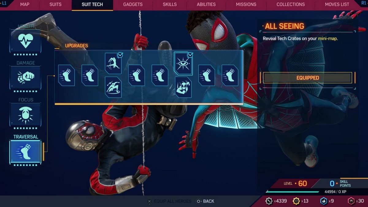 Best Spider-Man 2 Suit Tech: Which Suit Tech Should You Unlock First ...