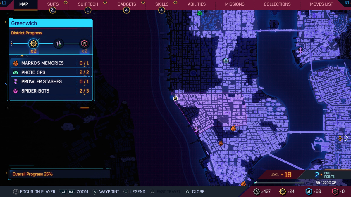 All Spider-Bot Locations in Spider-Man 2 - Twinfinite