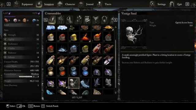How to Get Vestige Seeds in Lords of the Fallen - Twinfinite