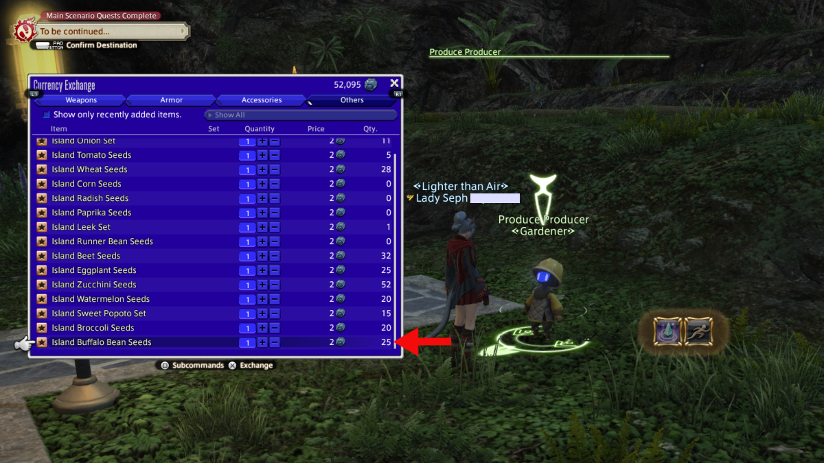 How to Make Buffalo Bean Salad in FFXIV - Twinfinite