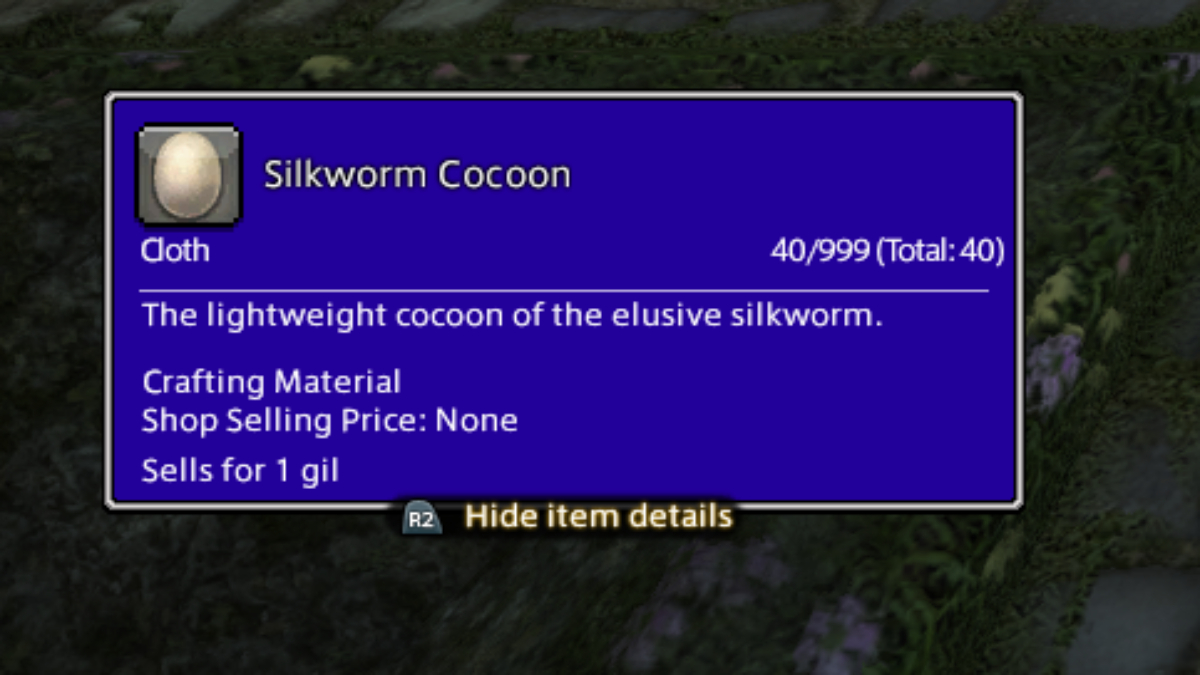 Where to Find Silkworm Cocoon in FFXIV - Twinfinite