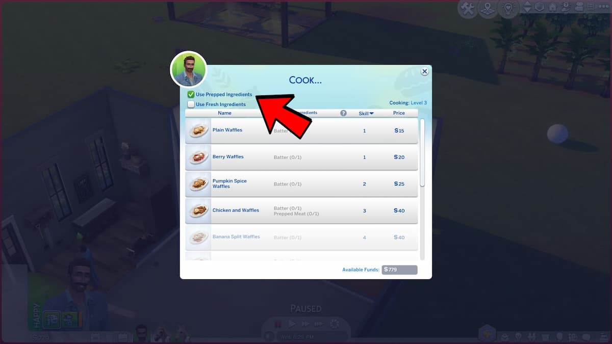 How to Get Prepped Ingredients in The Sims 4 - Twinfinite