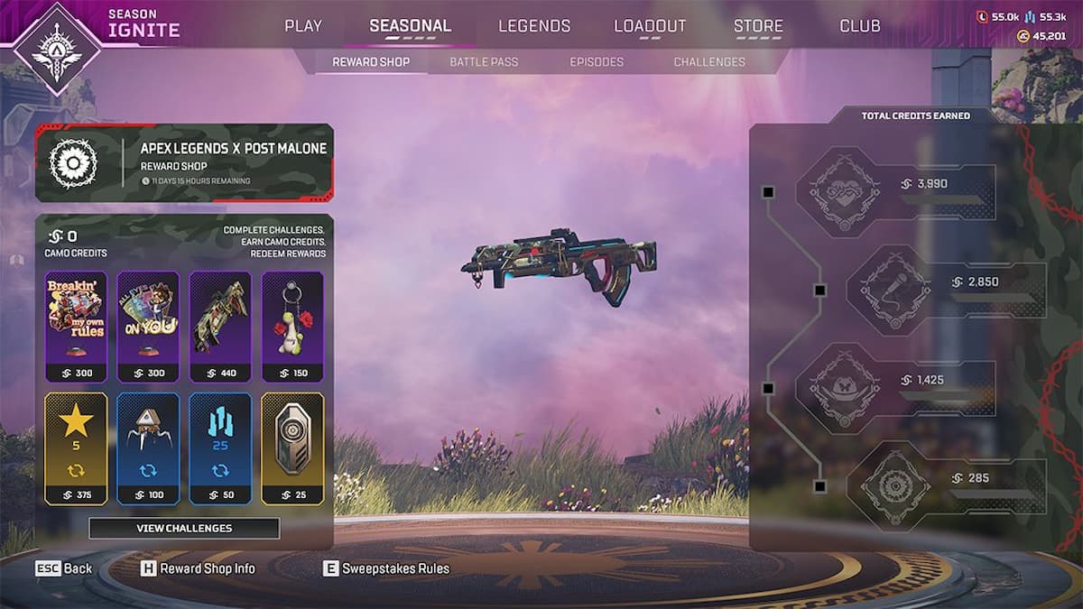 How to Get Camo Credits in Apex Legends - Twinfinite