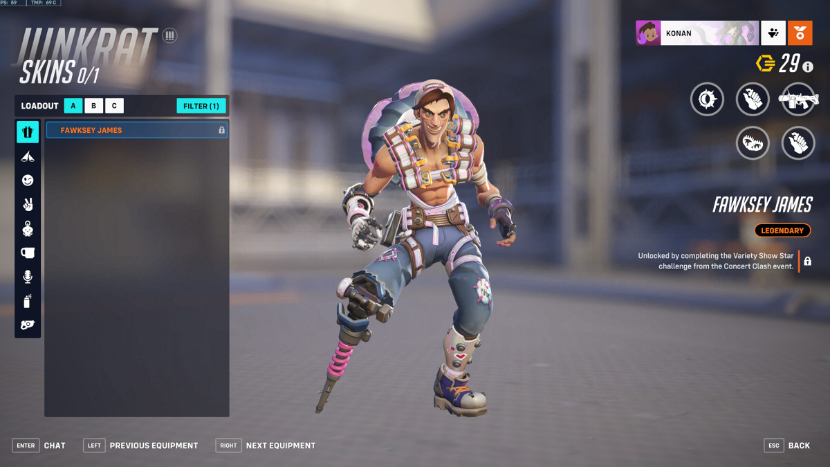 How to Get Junkrat’s Fawksey James Skin in Overwatch 2 - Twinfinite