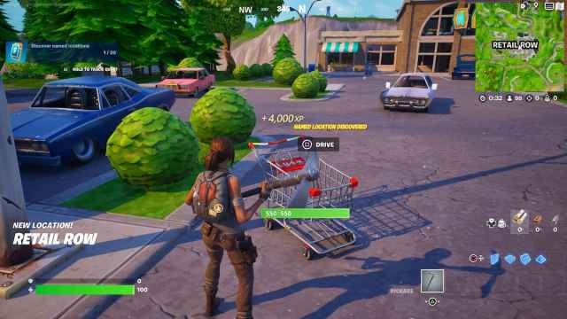 Where to Find Shopping Carts in Fortnite OG Chapter 4 Season 5 - Twinfinite