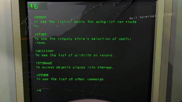 All Secret Terminal Commands in Lethal Company - Twinfinite