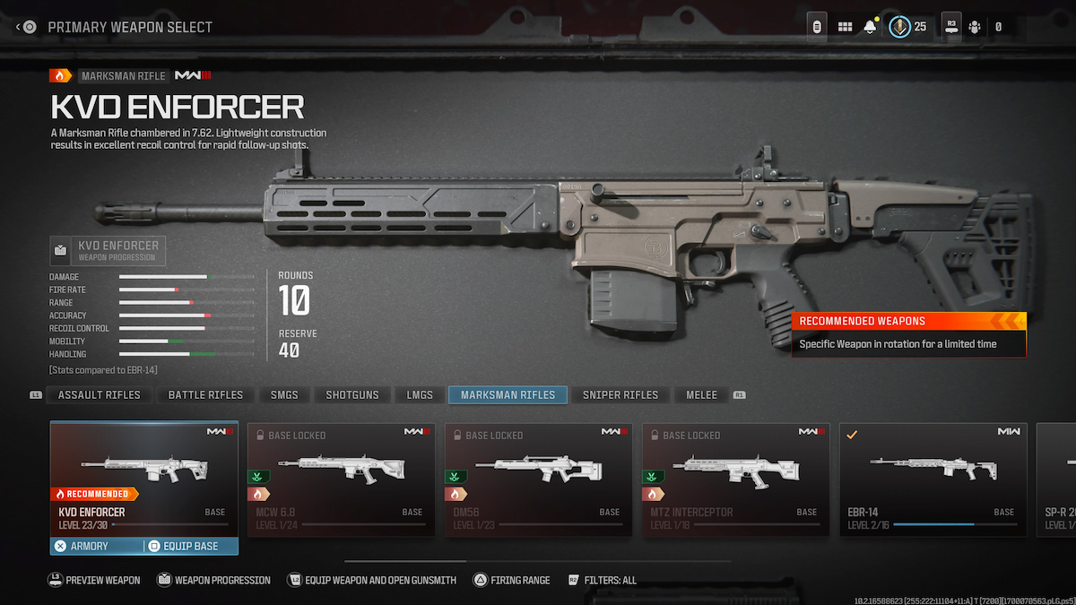 Best Modern Warfare 3 KVD Enforcer Loadout (MW3) - Twinfinite