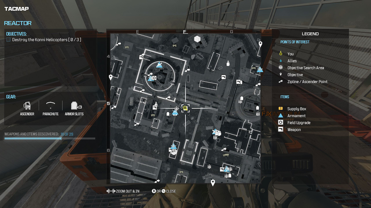 All Weapon and Item Locations in MW3 Reactor - Twinfinite