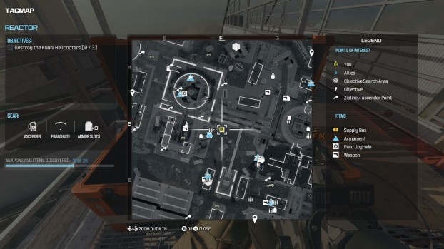 All Weapon and Item Locations in MW3 Reactor - Twinfinite