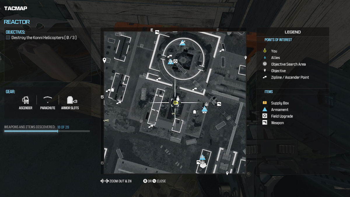 All Weapon and Item Locations in MW3 Reactor - Twinfinite