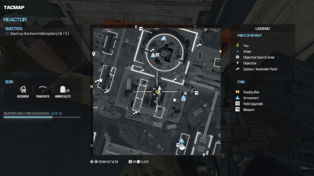 All Weapon and Item Locations in MW3 Reactor - Twinfinite