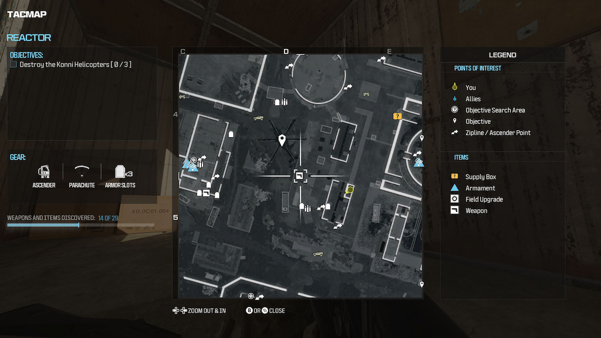 All Weapon and Item Locations in MW3 Reactor - Twinfinite