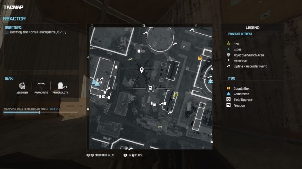 All Weapon and Item Locations in MW3 Reactor - Twinfinite