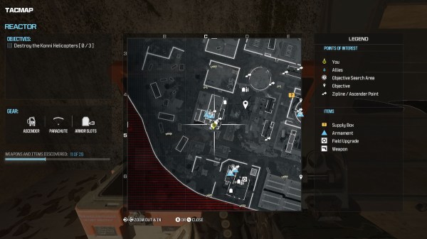 All Weapon and Item Locations in MW3 Reactor - Twinfinite