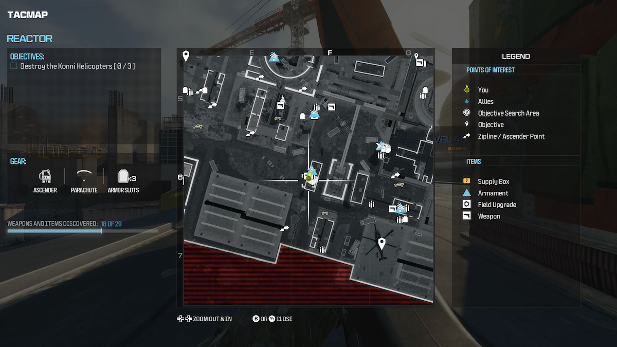 All Weapon and Item Locations in MW3 Reactor - Twinfinite