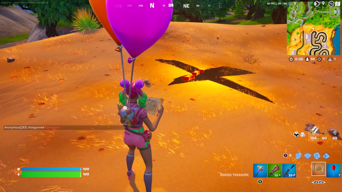 Where to Find Buried Treasure Maps in Fortnite OG - Twinfinite