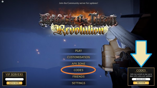 Attack on Titan Revolution (AOTR) Codes (June 2026) - Twinfinite