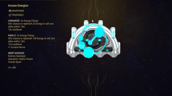 Arcane Energize in Warframe – What Is it & Is it Worth it? - Twinfinite