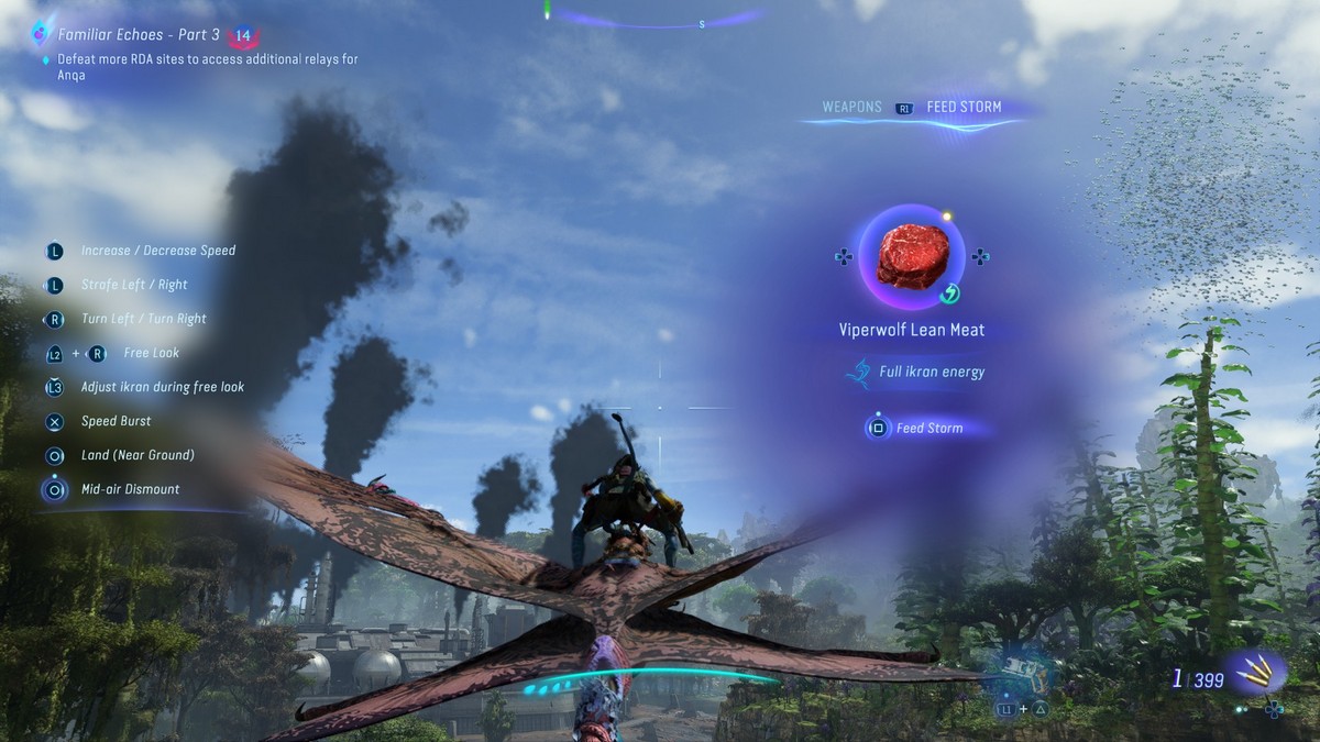 How to Feed Your Ikran Companion in Avatar: Frontiers of Pandora - Twinfinite