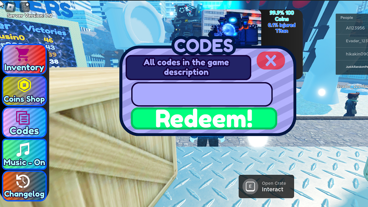 Roblox Toilet Defense Codes - Twinfinite