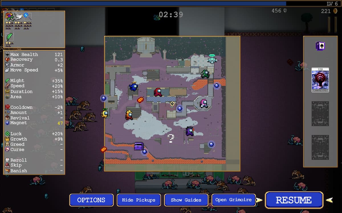 How to Unlock All Characters in Vampire Survivors: Emergency Meeting ...