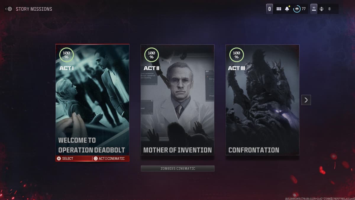 All Act Missions in MW3 Zombies - Twinfinite
