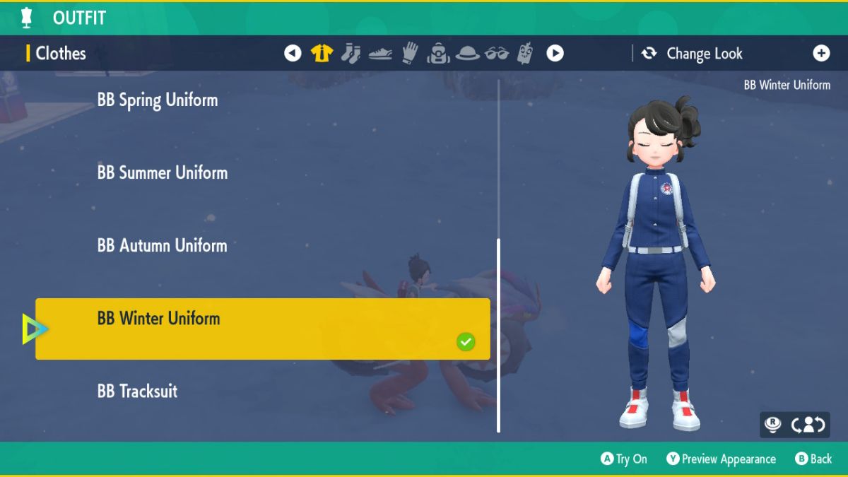 All New Cosmetics & Outfits in Pokemon Scarlet and Violet Indigo Disk ...