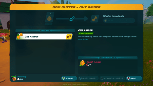 How to Get Cut Amber in LEGO Fortnite - Twinfinite