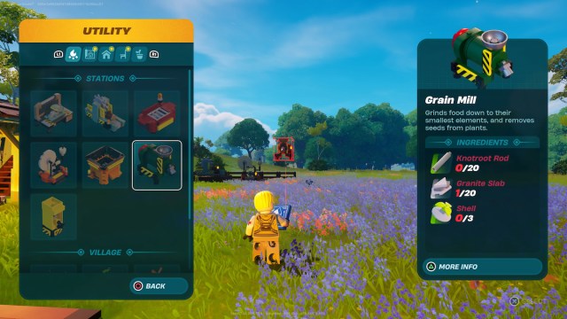 How To Make Flour In LEGO Fortnite