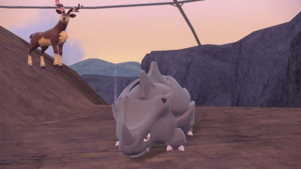 How to Evolve Rhyhorn into Rhydon in Pokemon Indigo Disk - Twinfinite