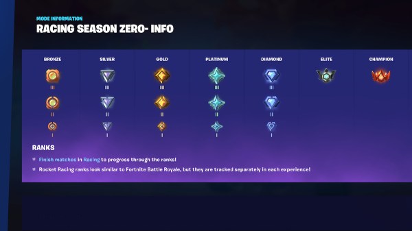 Fortnite Rocket Racing Ranked: How Does It Work? - Twinfinite