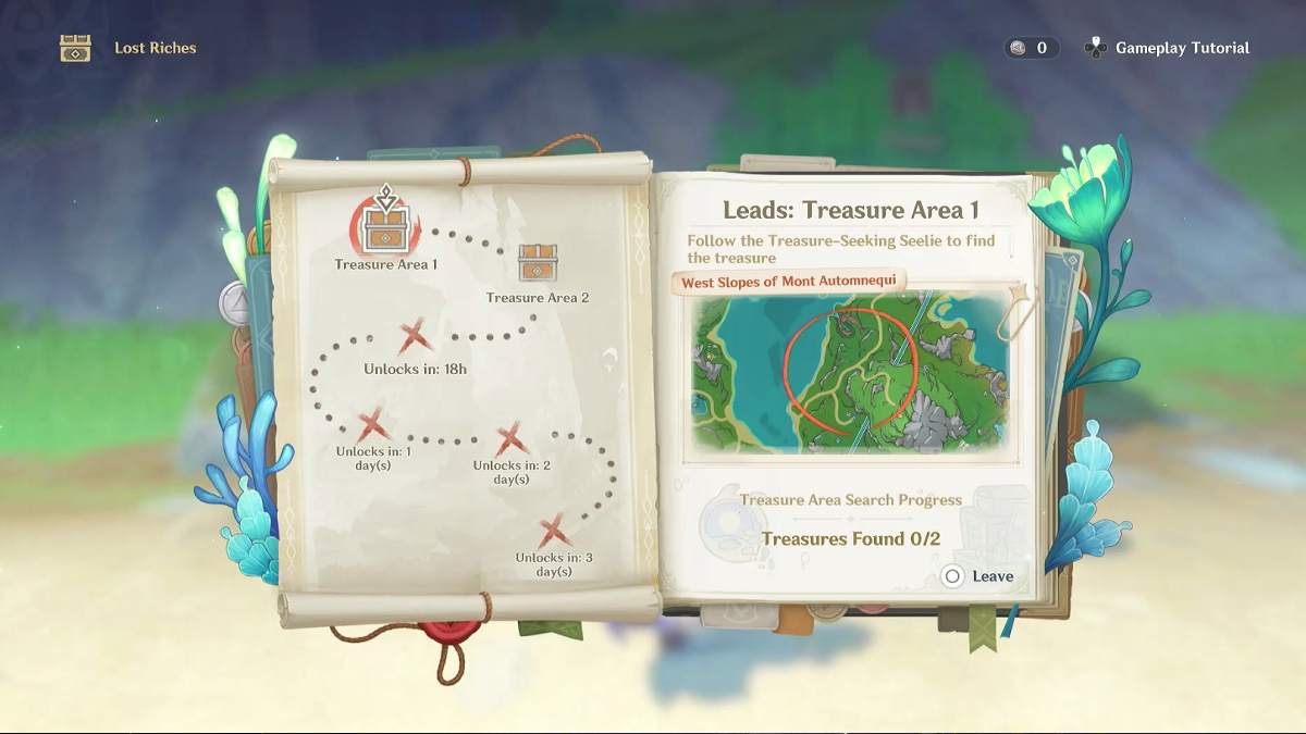 How to Complete 4.3 Lost Riches Treasure Area 1 in Genshin Impact ...