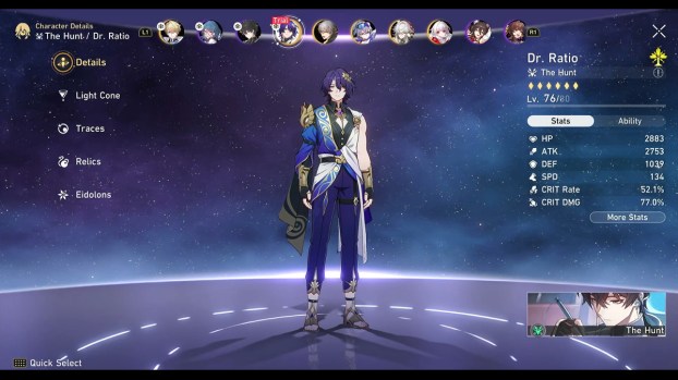 Honkai Star Rail All Dr. Ratio Ascension & Trace Materials - Twinfinite