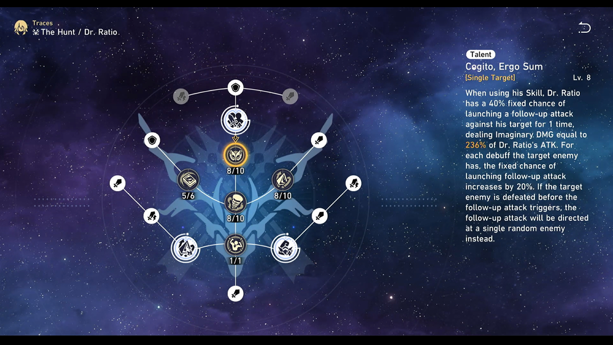 Honkai Star Rail All Dr. Ratio Ascension & Trace Materials - Twinfinite