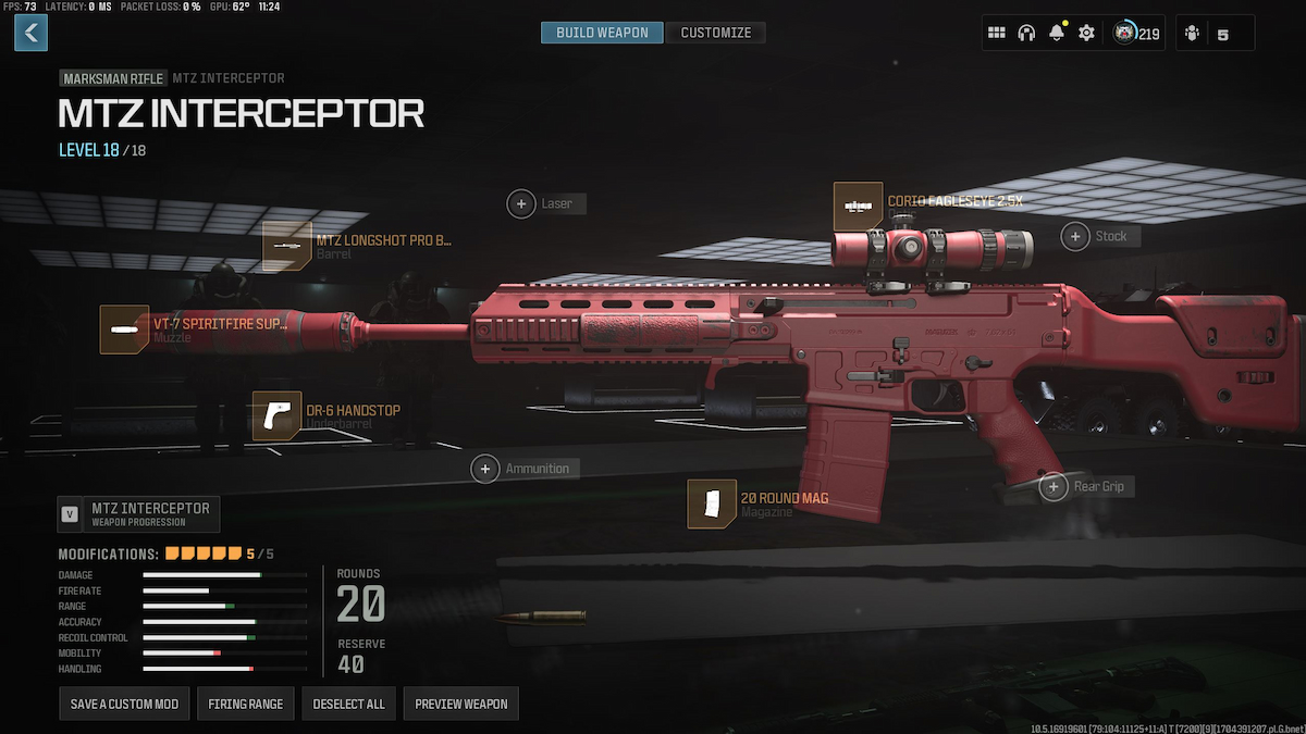 Best MTZ Interceptor Loadout in Modern Warfare 3 and Warzone - Twinfinite