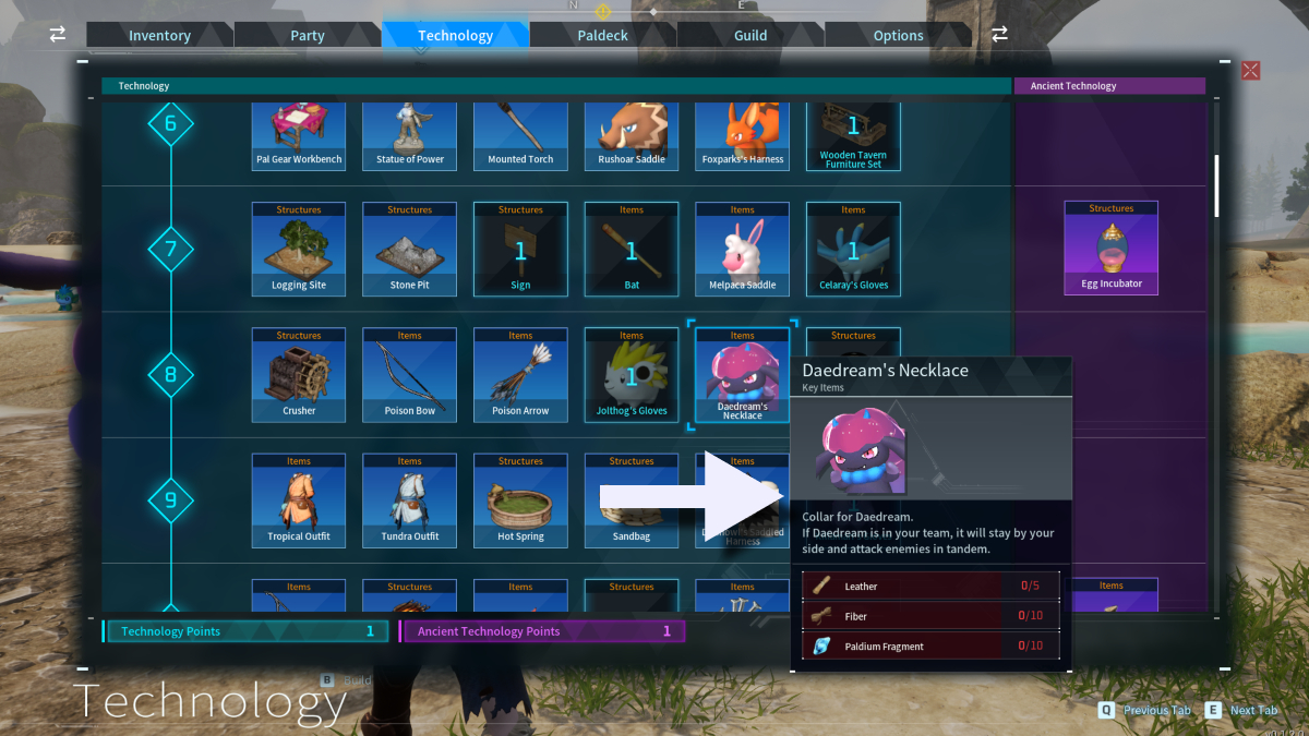 The Daedream Necklace Is Your Best Friend Early On in Palworld - Twinfinite