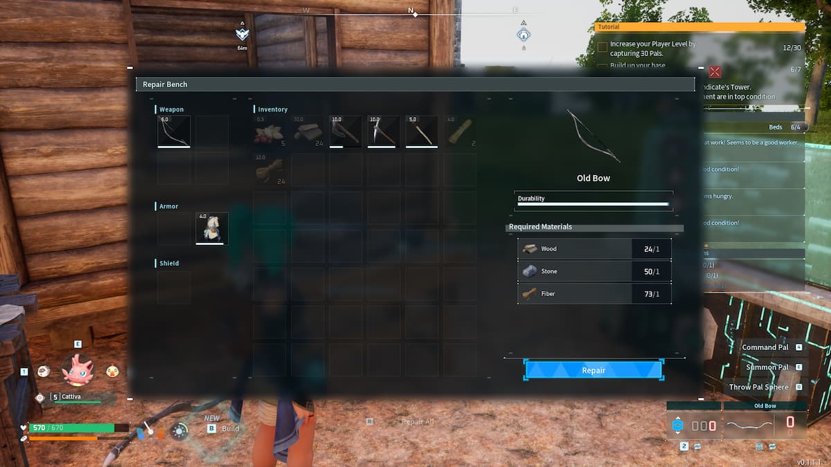 How to Fix Broken Weapons in Palworld - Twinfinite