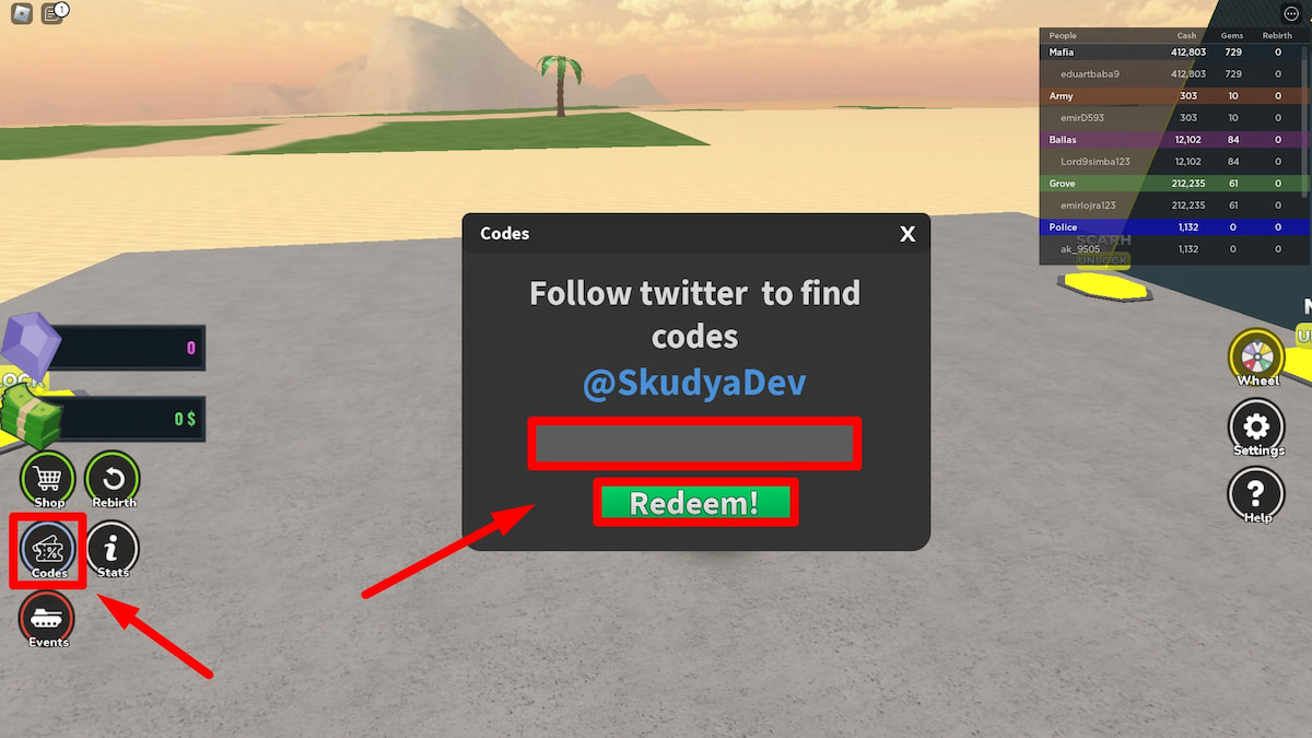 All Grand Theft Roblox Codes - Twinfinite