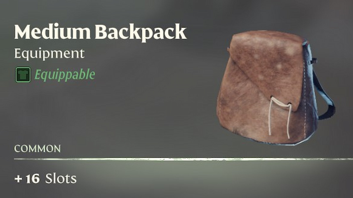 How to Upgrade Backpack in Enshrouded - Twinfinite