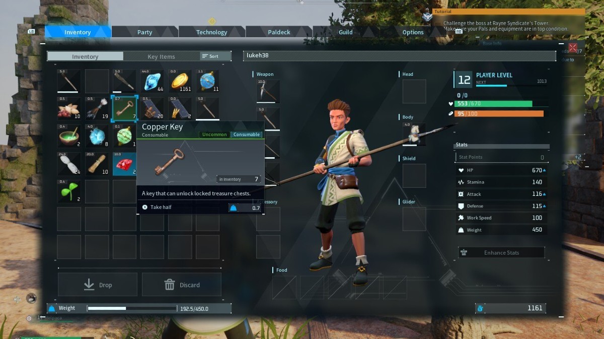 How to Use Copper Keys in Palworld - Twinfinite