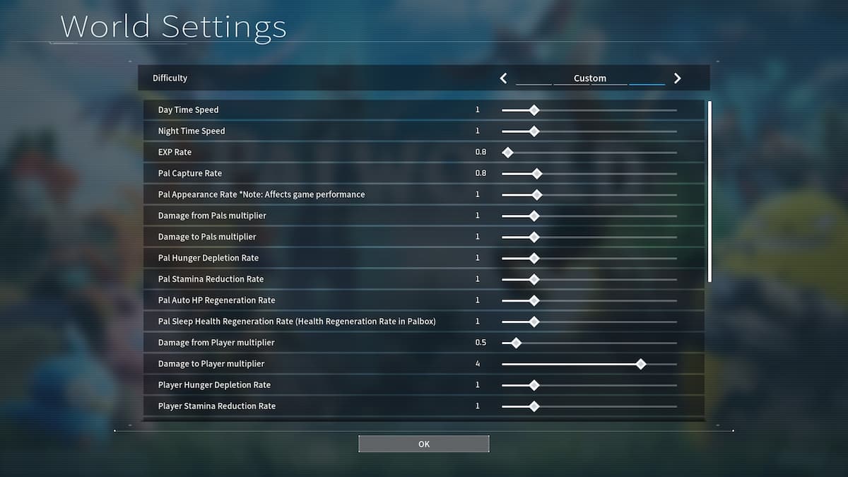 Palworld Difficulty Settings Explained & How to Change - Twinfinite